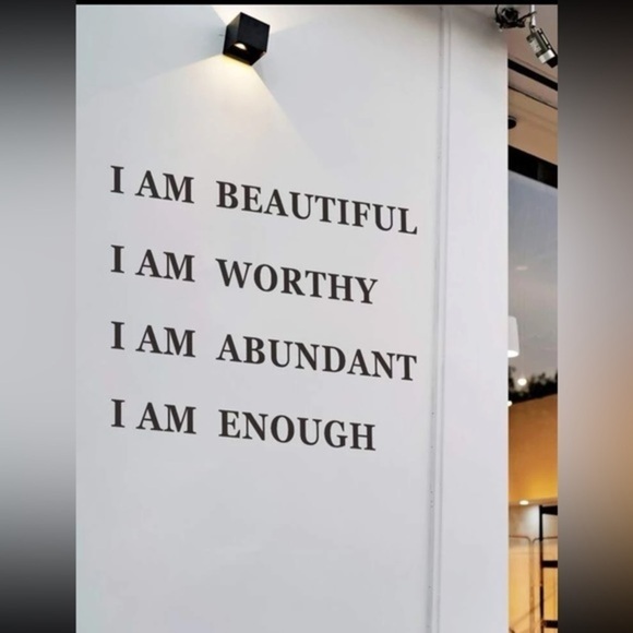 Bohemian | Wall Decor | Affirmation Self Care Graphic Wall Sticker ...